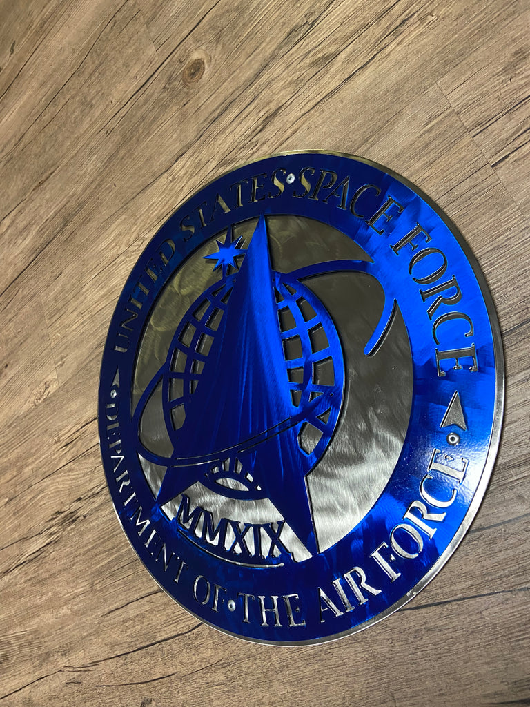 U.S. Space X Circle Insignia – FastLane MetalWorx