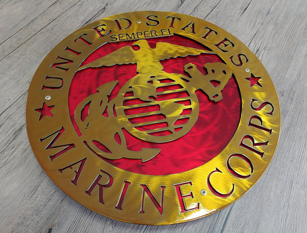USMC EGA Military Insignia – FastLane MetalWorx