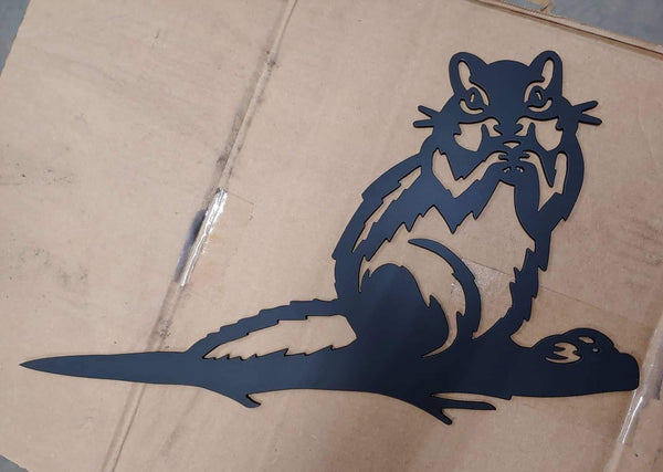 16" Chipmunk Cut out, Tree Art, Tree Decoration – FastLane MetalWorx