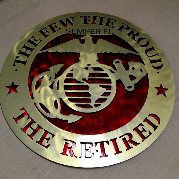 USMC RETIRED EGA – FastLane MetalWorx